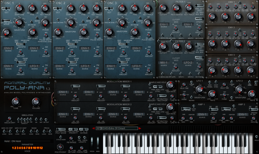 Poly-Ana VST/AU – Admiral Quality